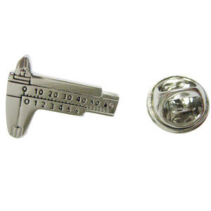 Kiola Designs | Accessories | Caliper Measuring Tool Lapel Pin | Poshmark